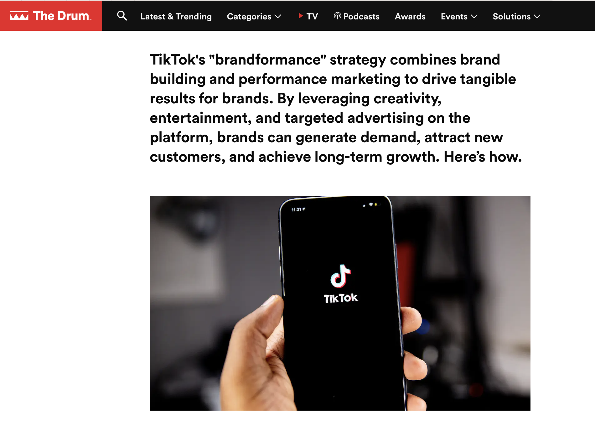 Brandformance | Nudge